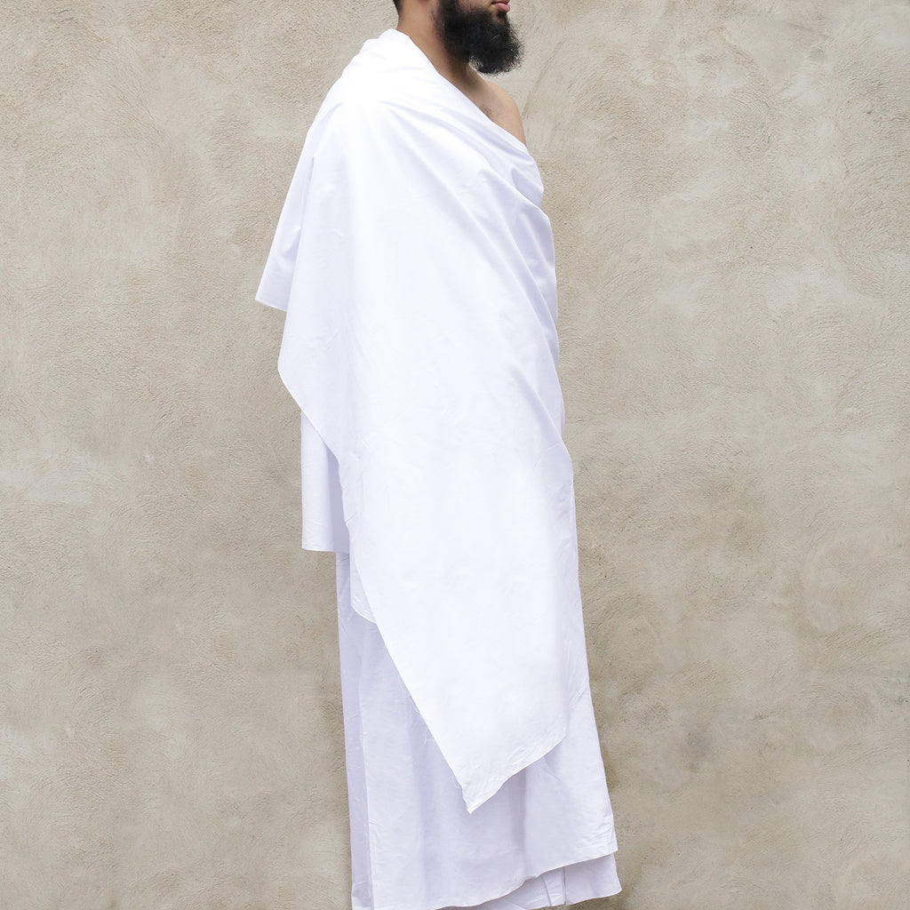 2PC COTTON SHEET IHRAM ADULTS | Living Islam