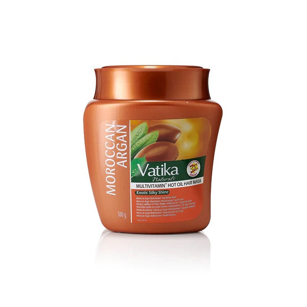 Vatika Moroccan Argan Hot Oil Hair Mask 500g | Living Islam