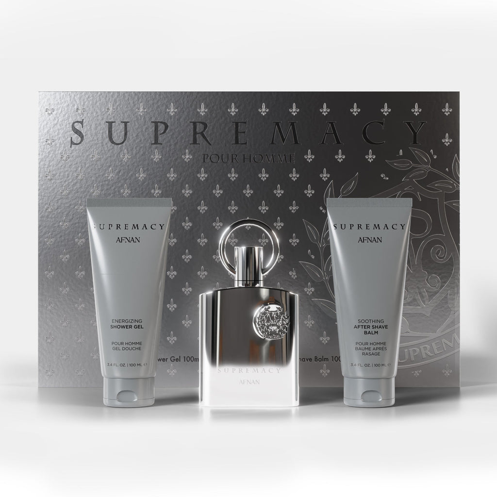 Afnan Supremacy Silver Gift Set | Living Islam