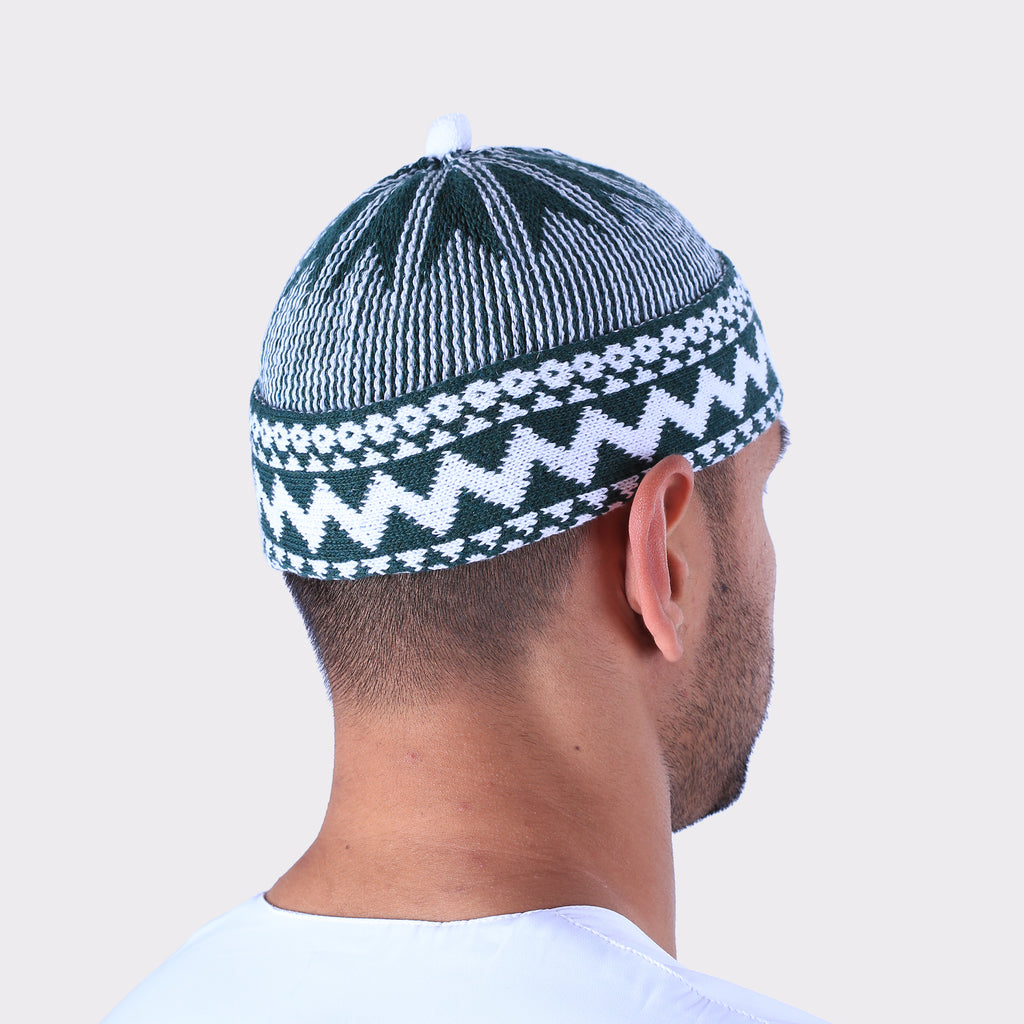 Haji Topi Woven Prayer Hat | Living Islam